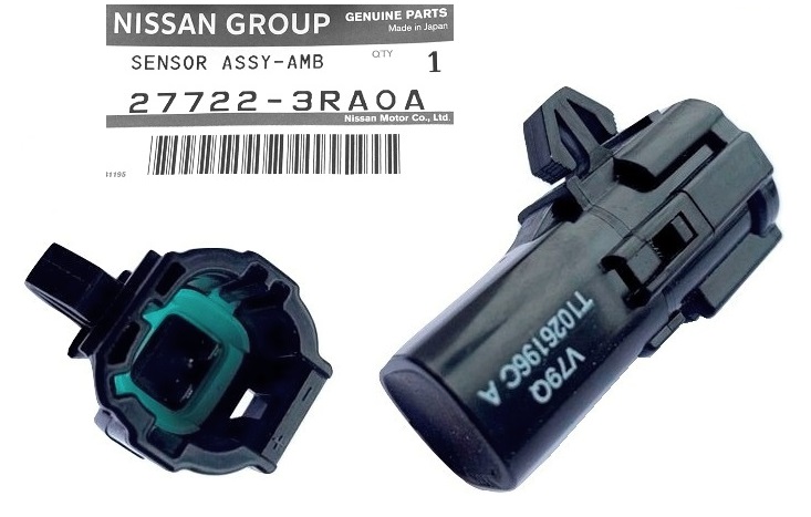 NISSAN MICRA K12 03- CZUJNIK TEMPERATURY ZEWNĘTRZNEJ 27722-3RA0A