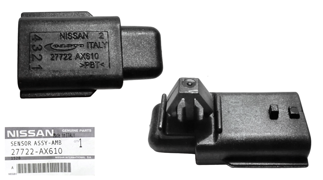 NISSAN MICRA K12 03- CZUJNIK TEMPERATURY ZEWNĘTRZNEJ 27722-AX610
